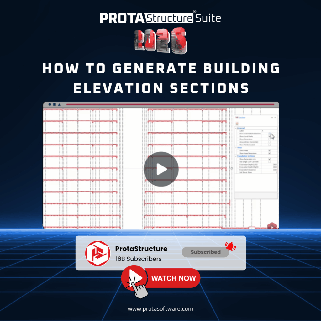 Building Sections in ProtaStructure Suite: Faster, Smarter Design